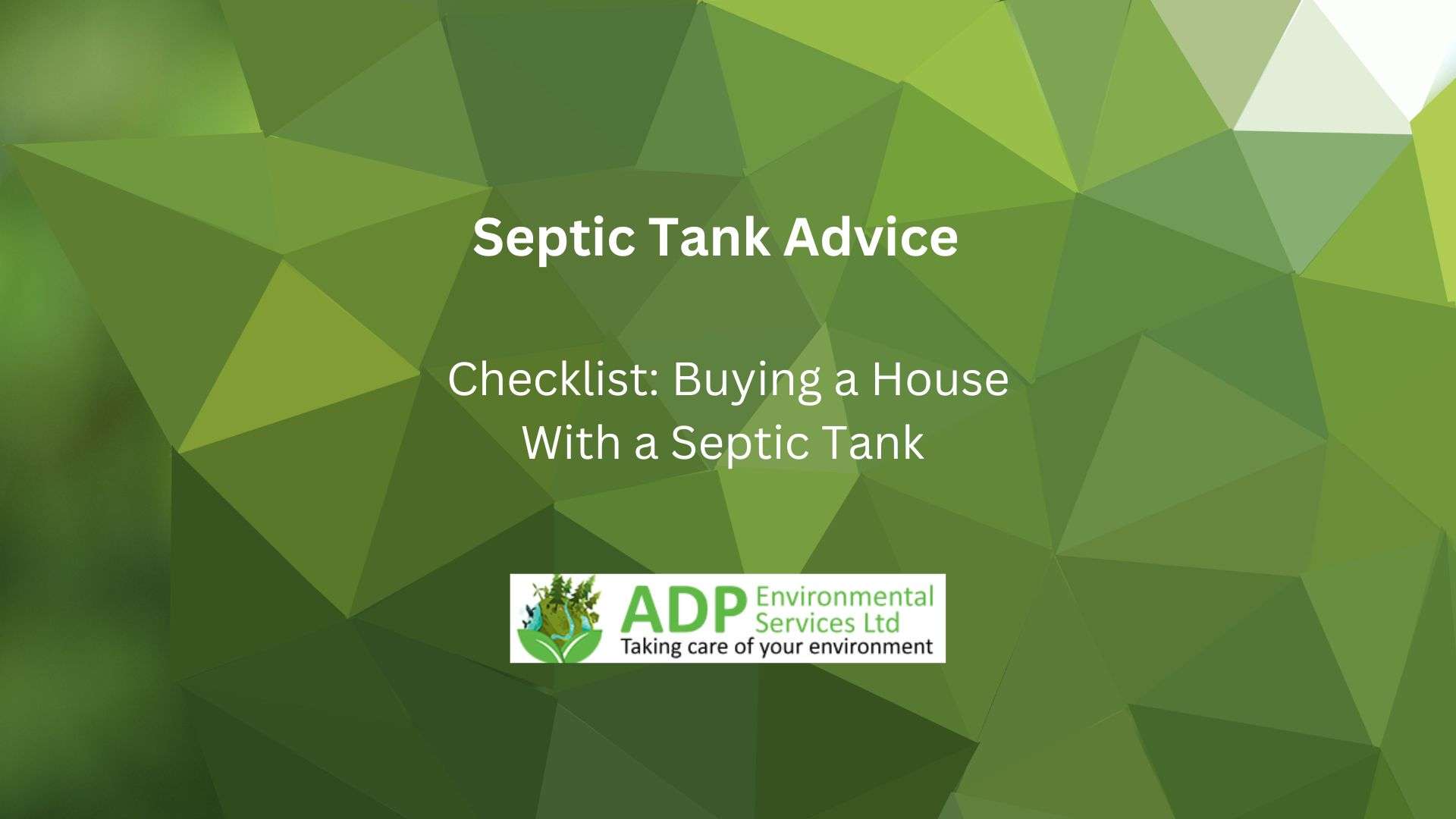 Septic Tank Regulations In 2025 | ADP Enviro
